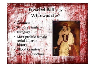 Elizabeth Bathorys Diary