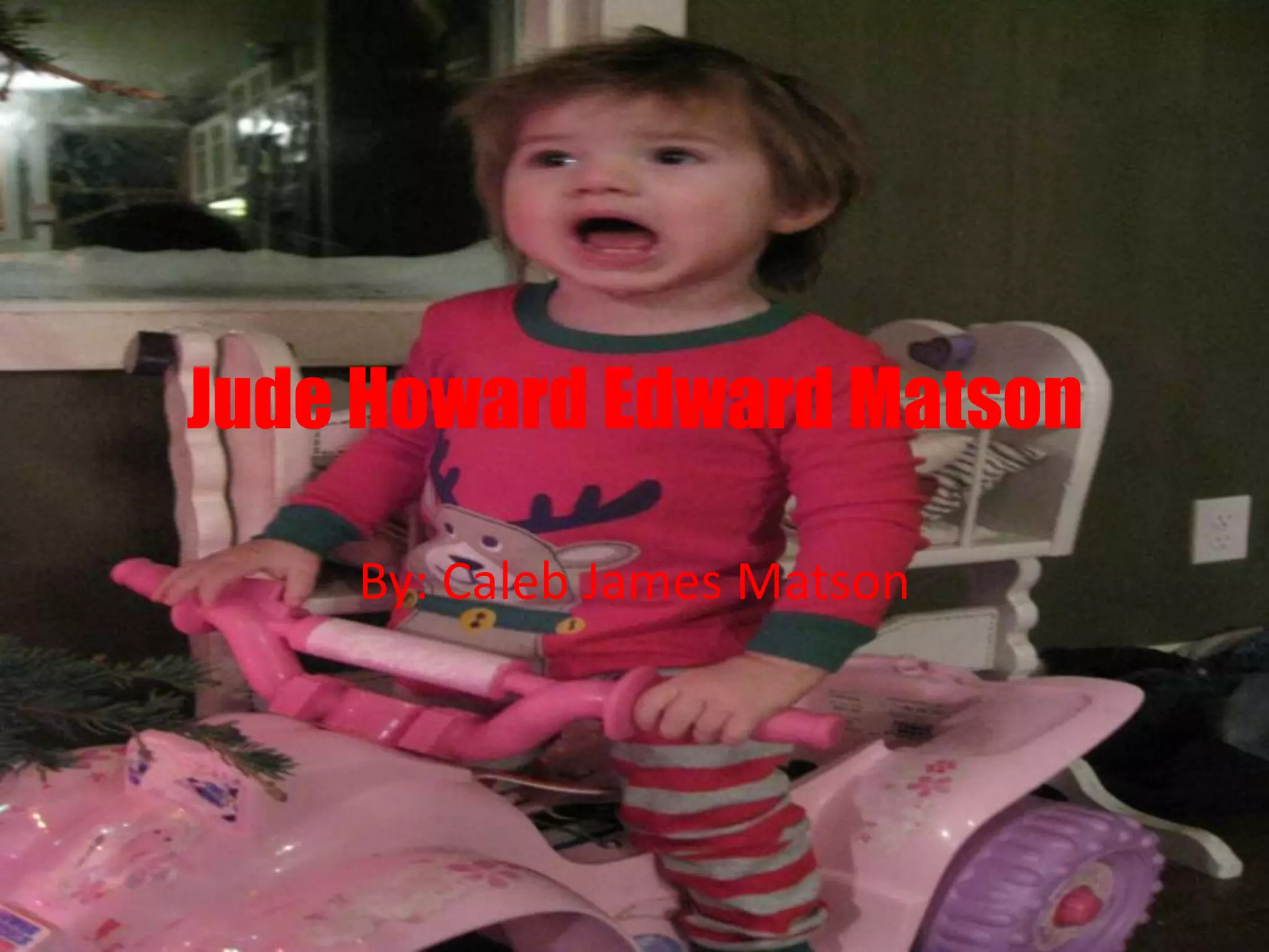 Jude howard edward matson | PPTX