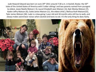 Jude howard edward matson | PPTX