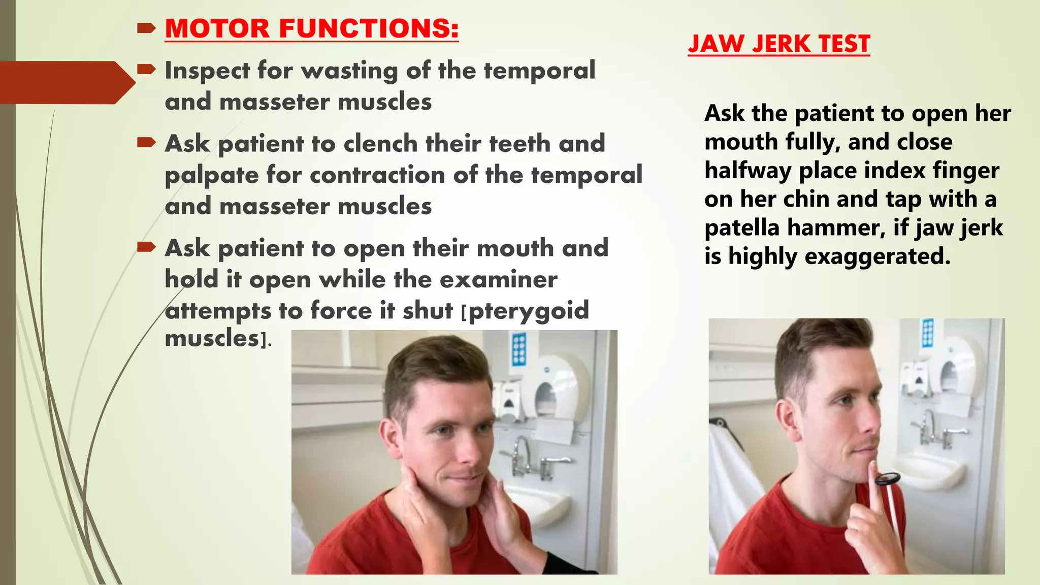 CRANIAL NERVE EXAMINATION | PPTX