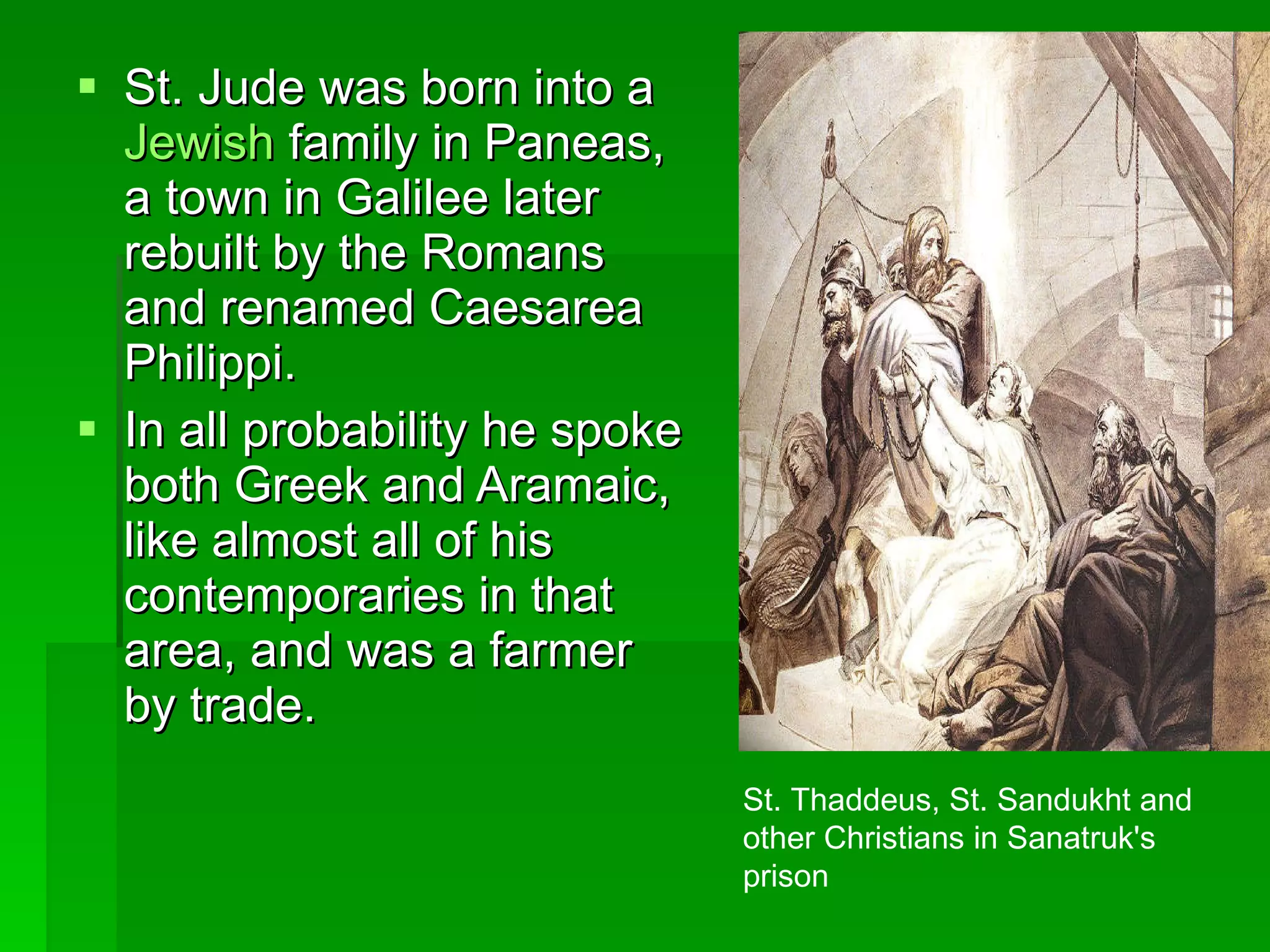 Jude the apostle | PPT
