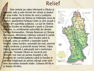 Judetul Olt | PPT