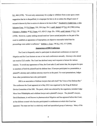 Judge Carol Higbee Recusal Order (Recuse) | PDF