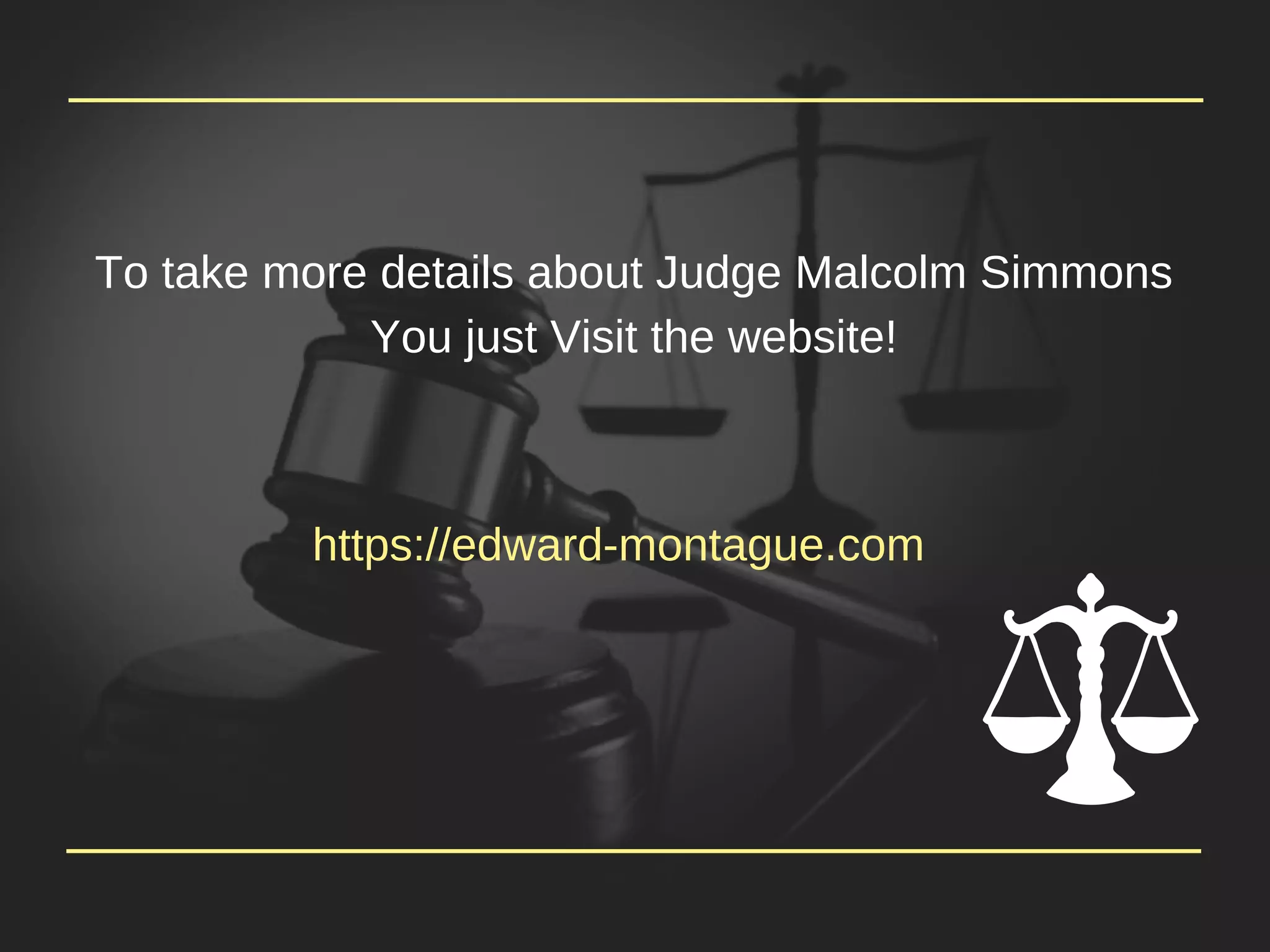Judge Malcolm Simmons describes judgecraft | PDF