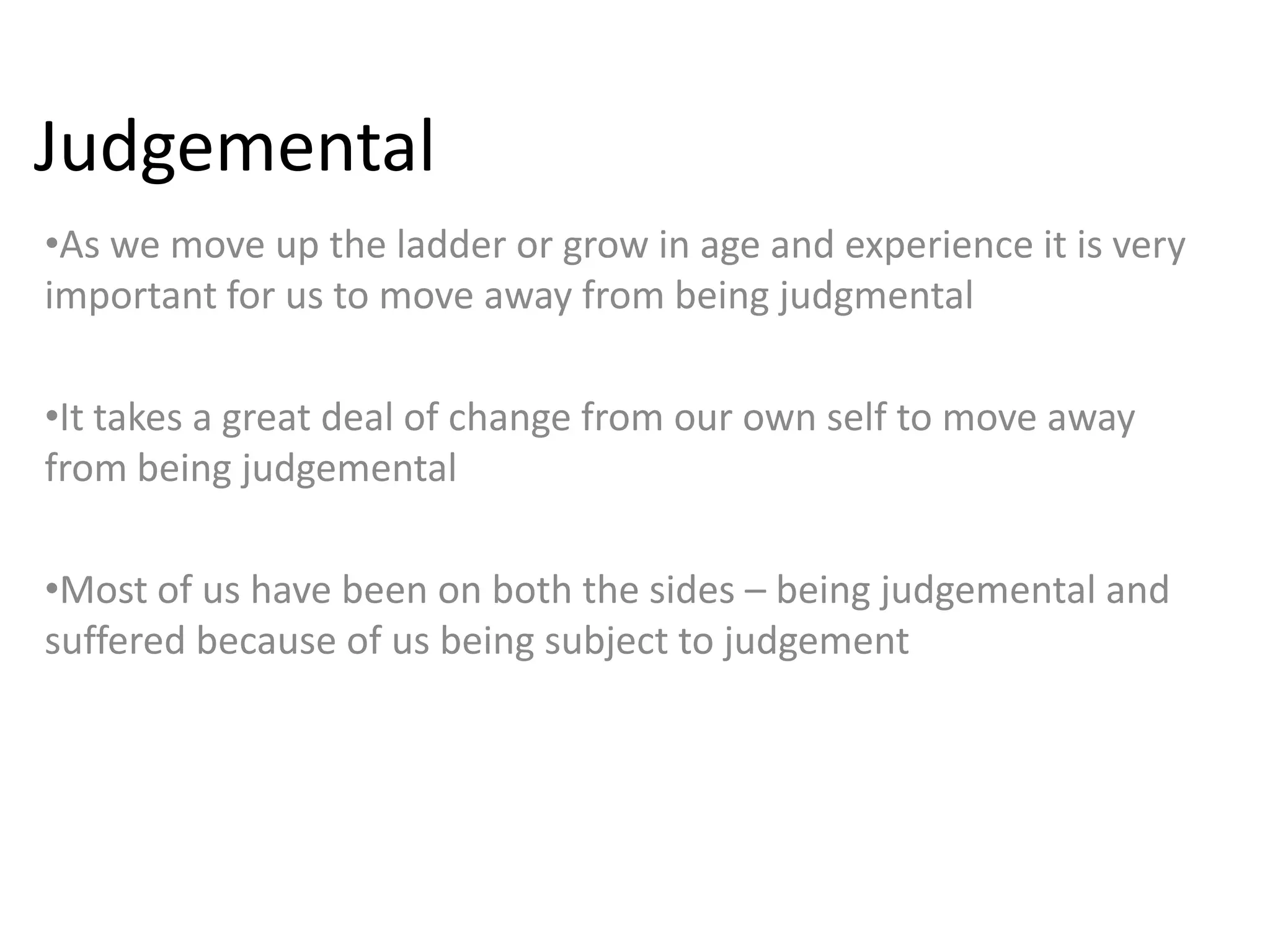 Judgemental | PPTX