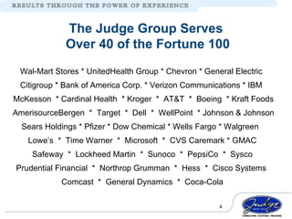 Judge Overview | PPT
