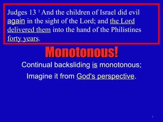 Judges 13a | PPT