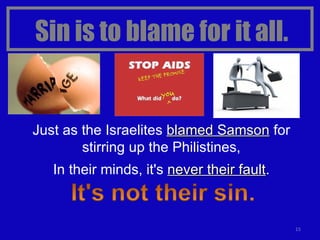 Judges 15 Samson's vengeance | PPT