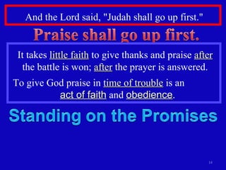 Judges 20a Send Judah First | PPT