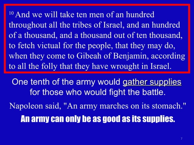 Judges 20a Send Judah First | PPT