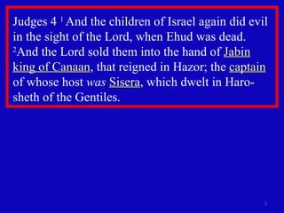 Judges 4a | PPT