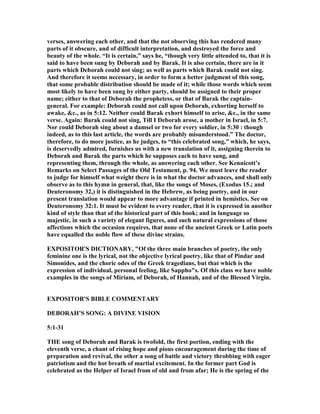 Judges 5 commentary | PDF