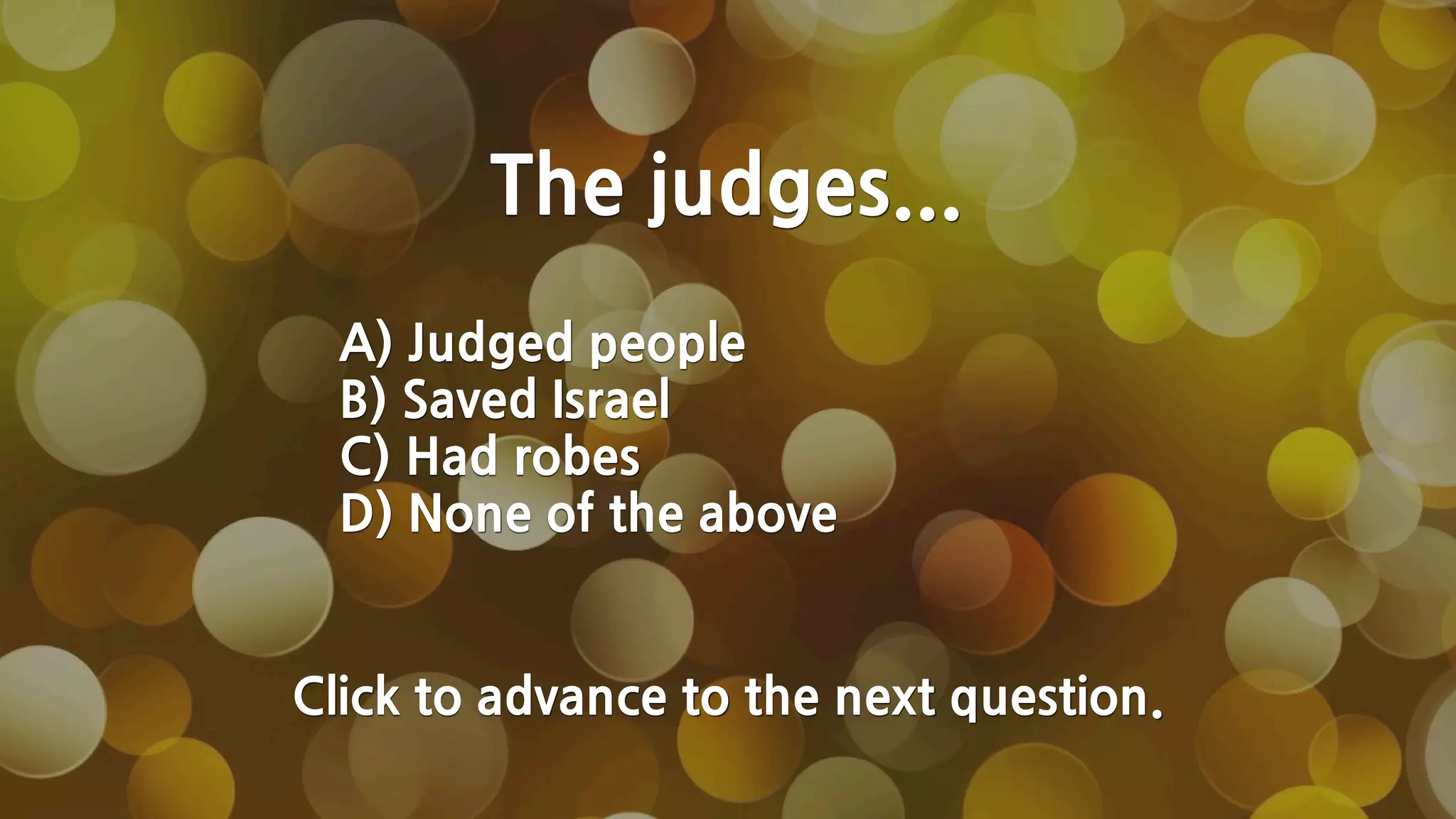 Judges quiz | PDF