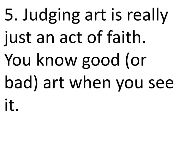 Judging Art | PPTX