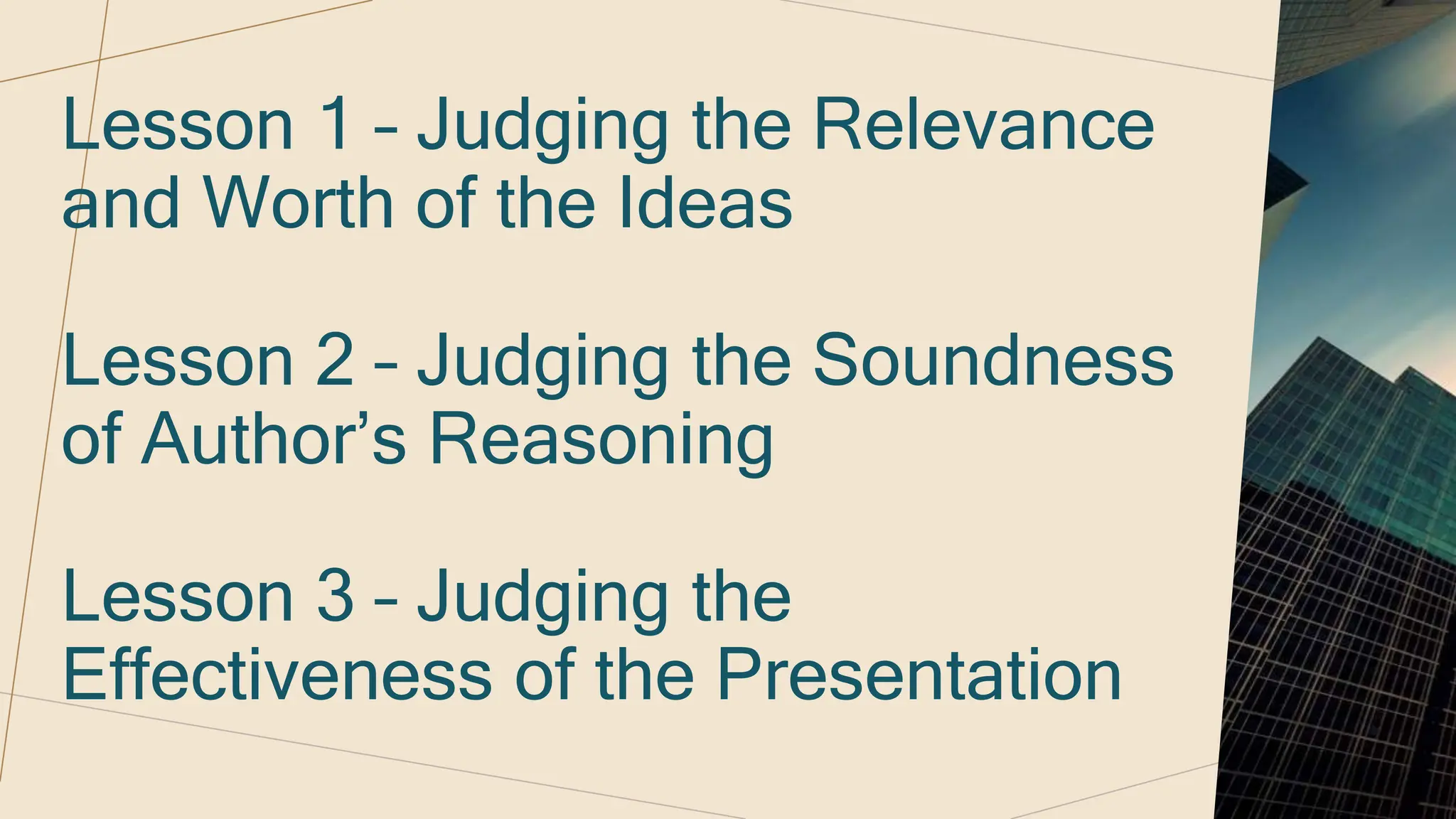 Judging the Relevance and worth of ideas part 2.pptx