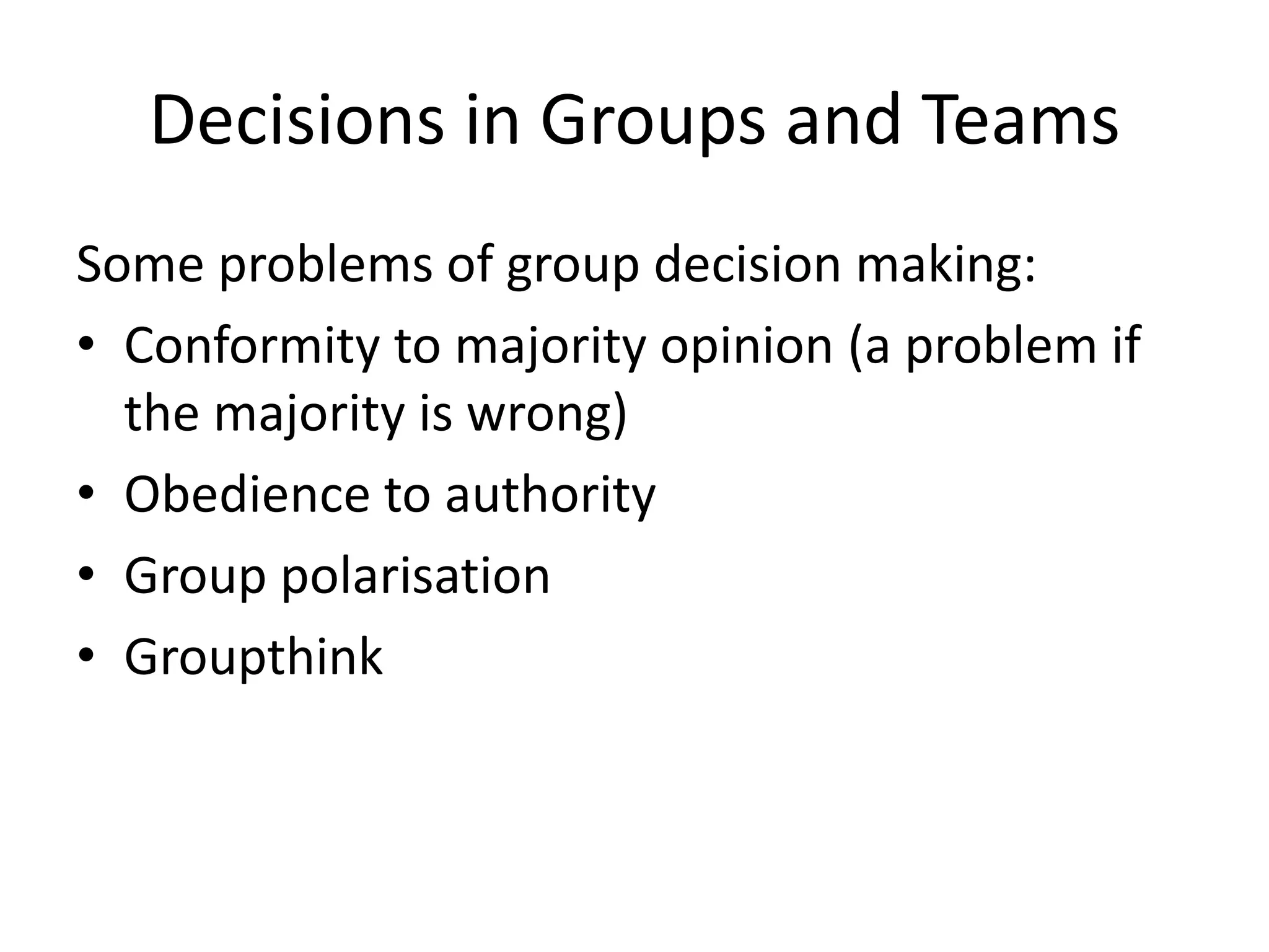 Judgment and decision making | PPTX