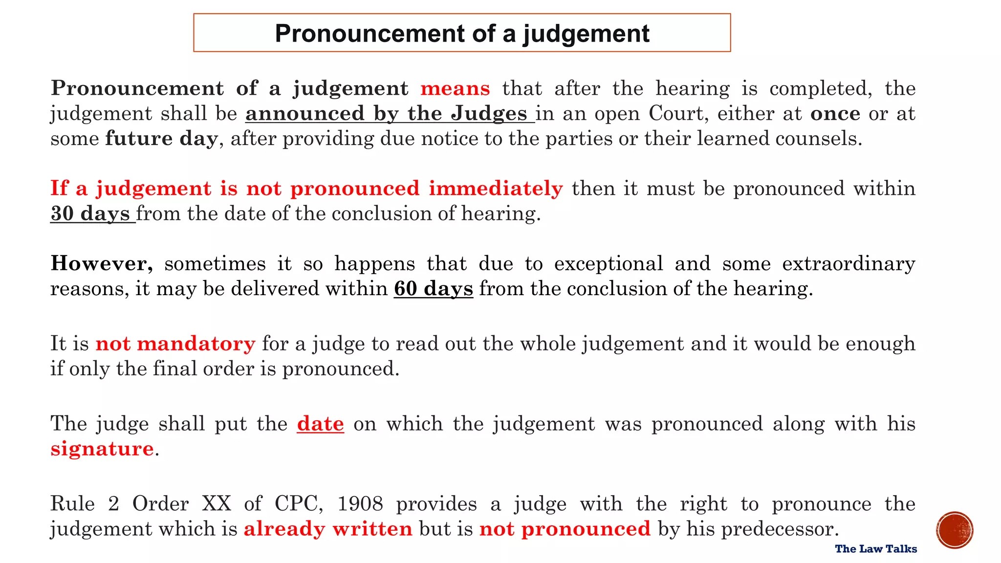 Judgment and decree | PDF