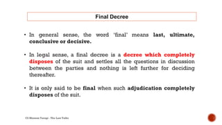 Judgment and decree | PDF