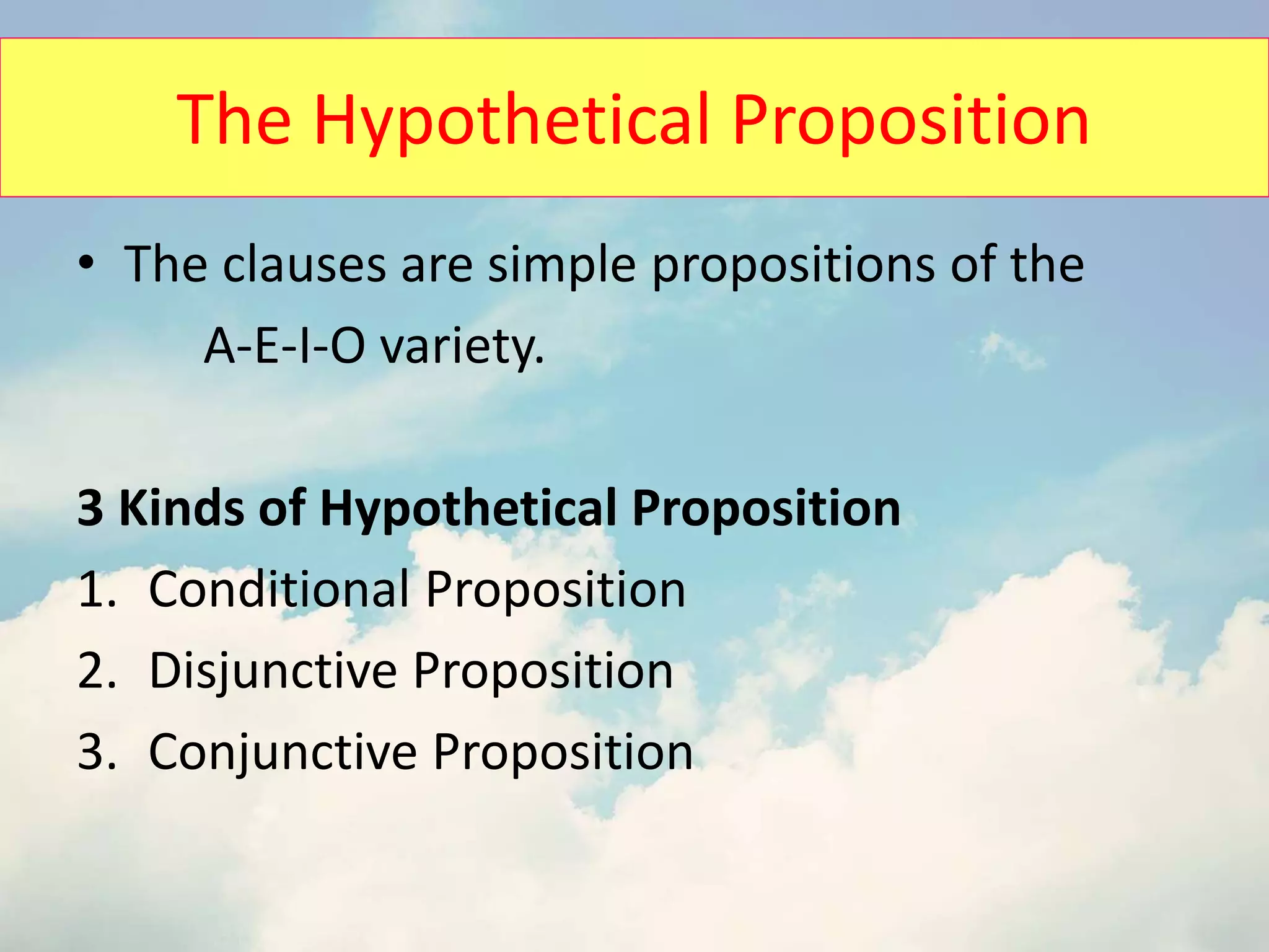 Judgment and proposition or logical statement | PPTX
