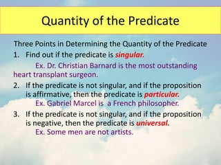 Judgment and proposition or logical statement | PPTX