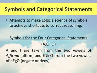 Judgment and proposition or logical statement | PPTX