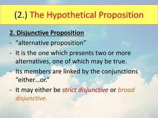 Judgment and proposition or logical statement | PPTX