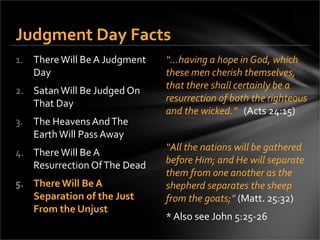 The Redemption Story: Judgment Day | PPT