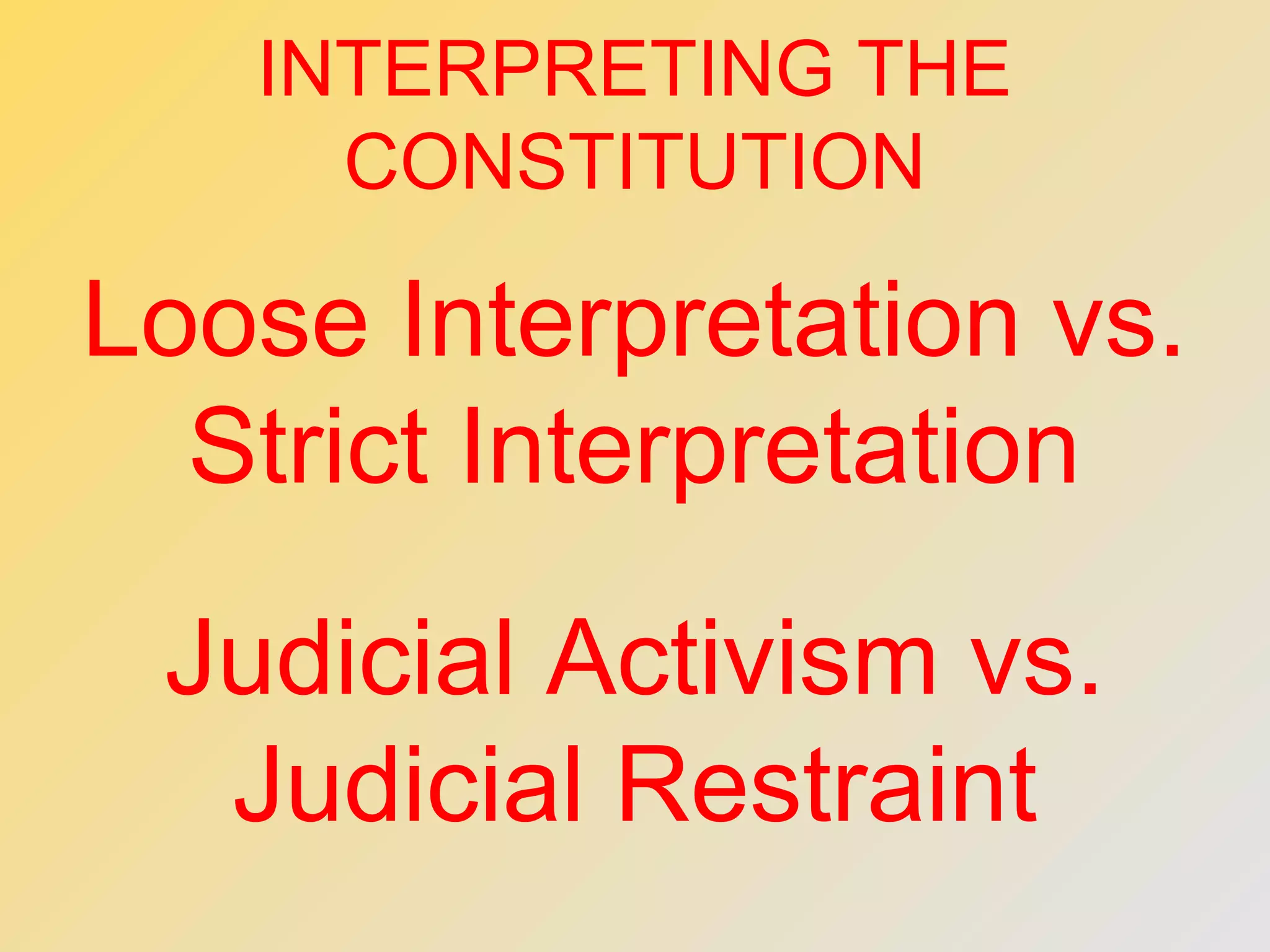 The Judicial Branch | PPT