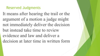 Judicial precedent | PPT
