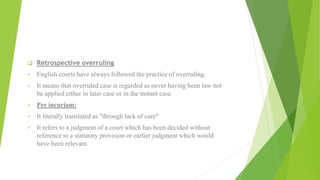 Judicial precedent | PPTX