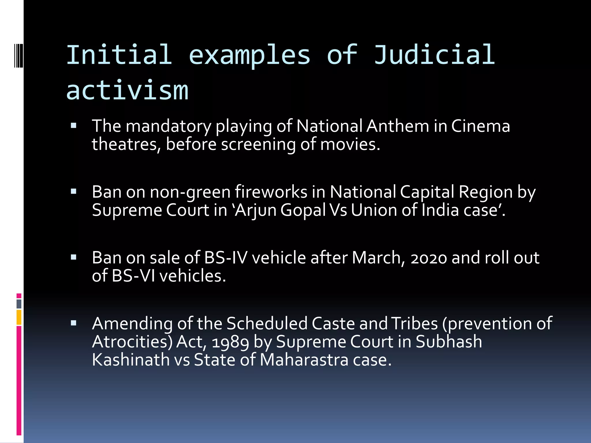 Judicial activism | PPTX