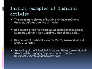 Judicial activism | PPTX