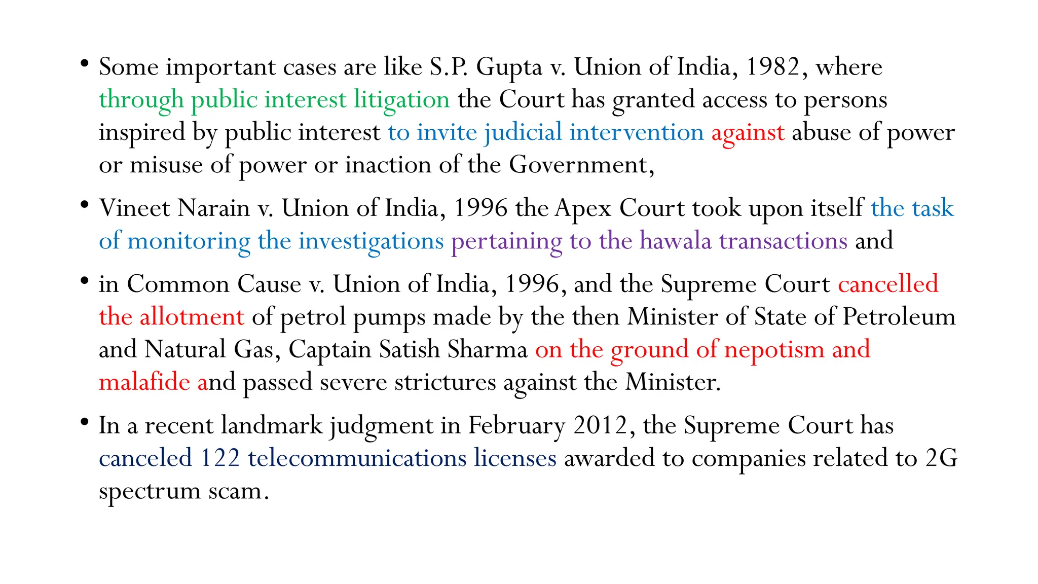 Judicial Activism - History, origin and causes.pptx
