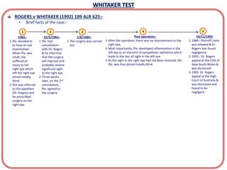 Judicial approach in medical negligence in malaysia | PPTX