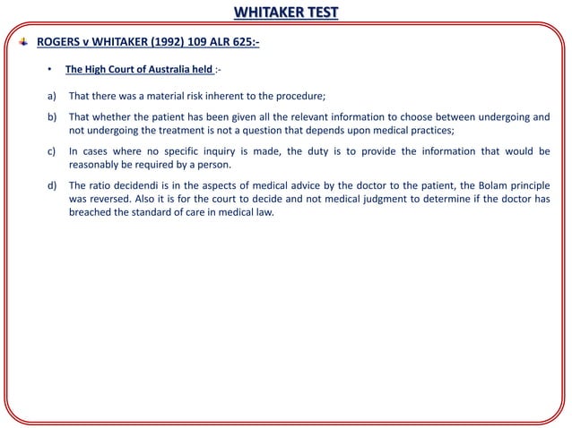 Judicial approach in medical negligence in malaysia | PPTX