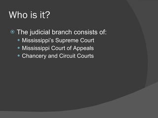 Judicial Branch PowerPoint | PPT
