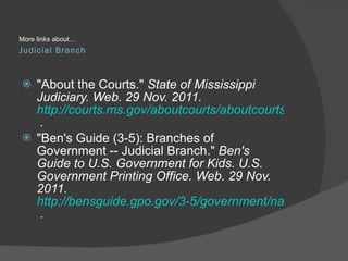 Judicial Branch PowerPoint | PPT