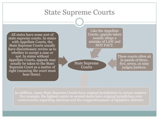 Judicial branch | PPTX | Legal Services Industry | Industries