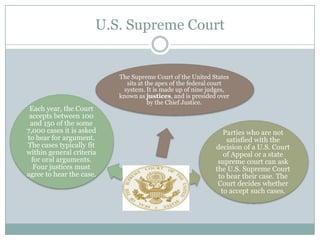 Judicial branch | PPTX | Legal Services Industry | Industries