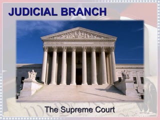 Judicial branch | PPTX