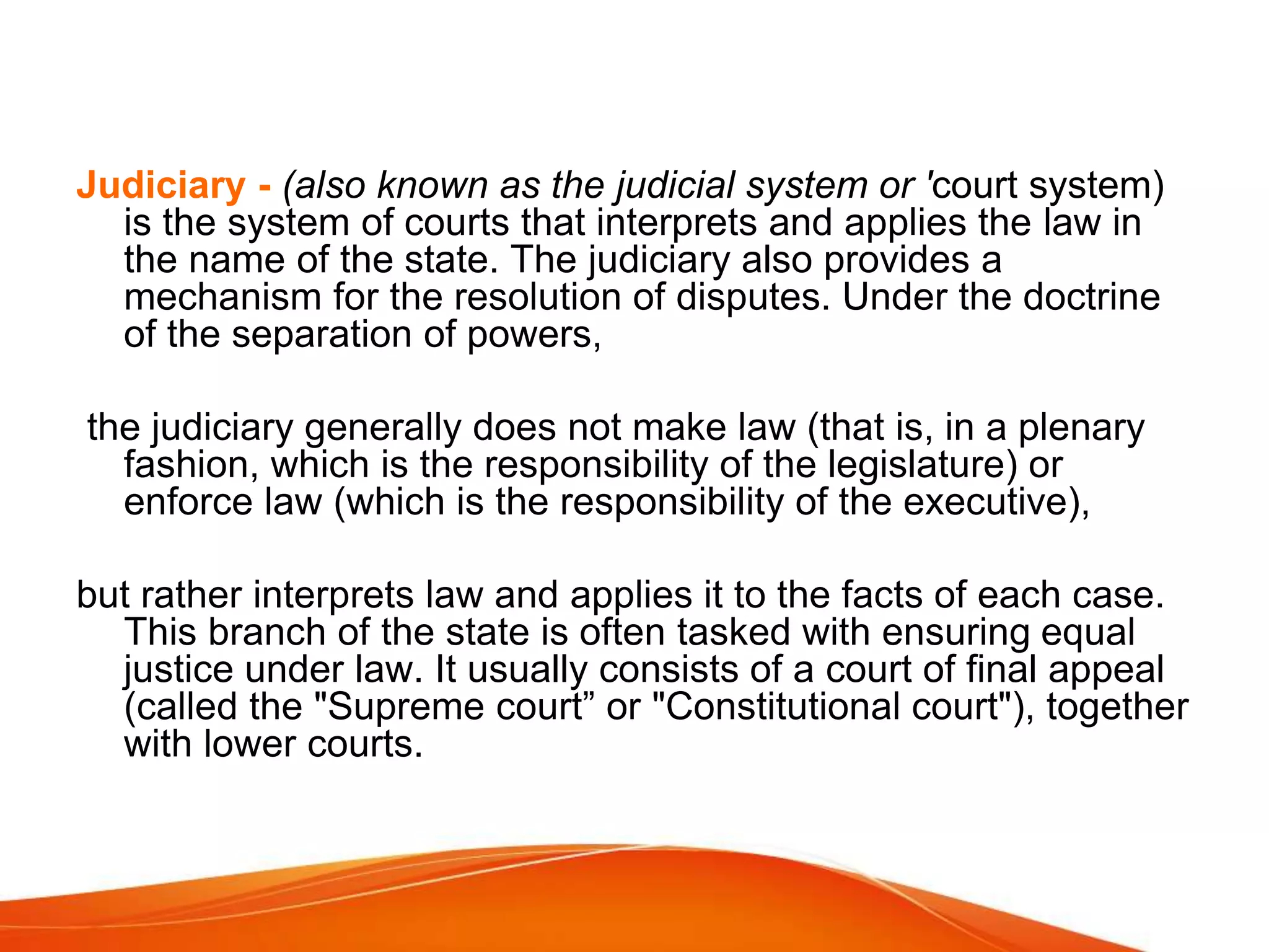 Judicial branch of the philippines | PPTX