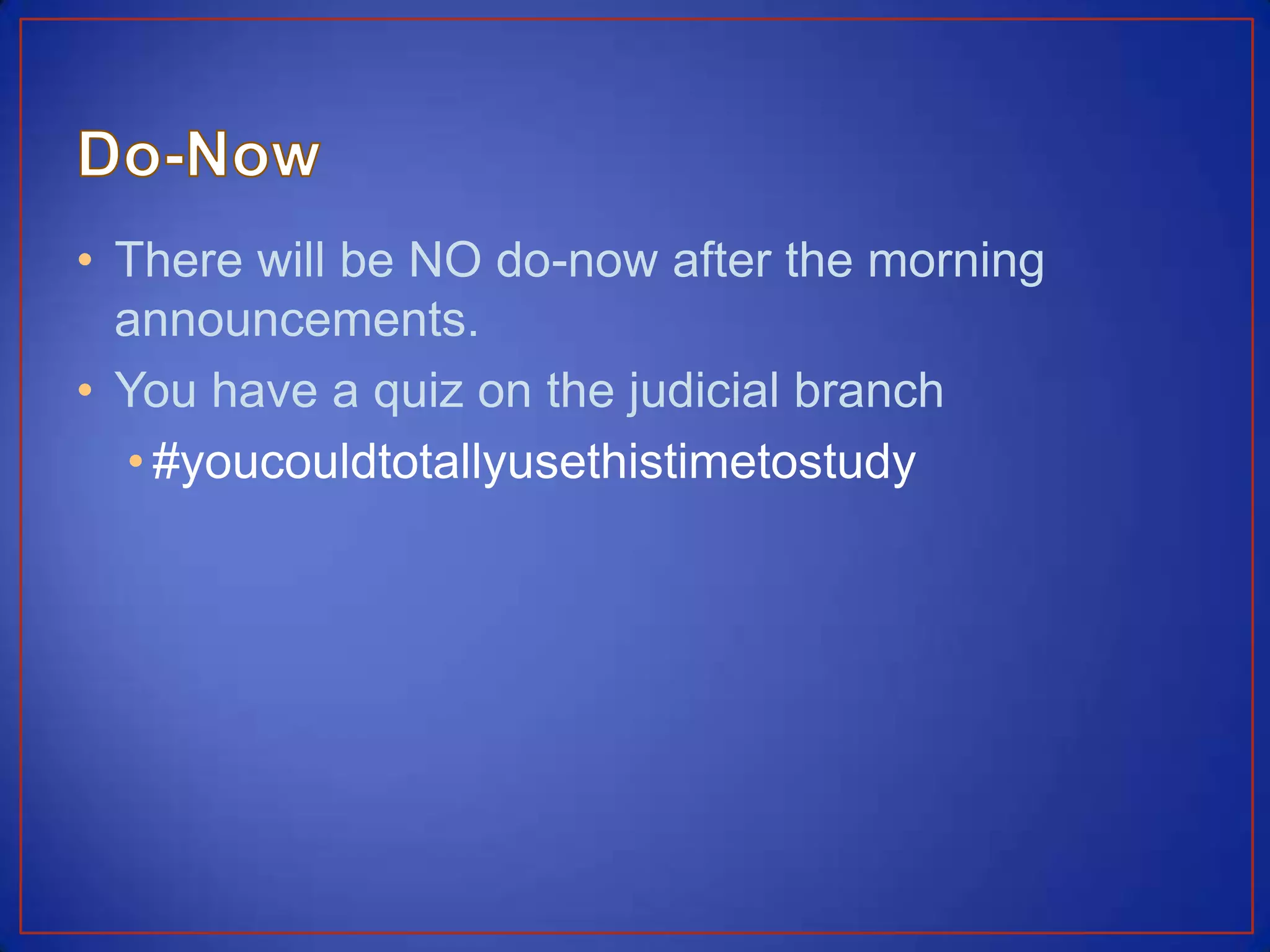 Judicial branch review | PPT