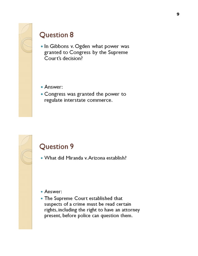 Judicial branch Review Game | PDF