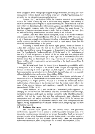 Judicial Delays in Appeals of Death Row Prisoners.docx
