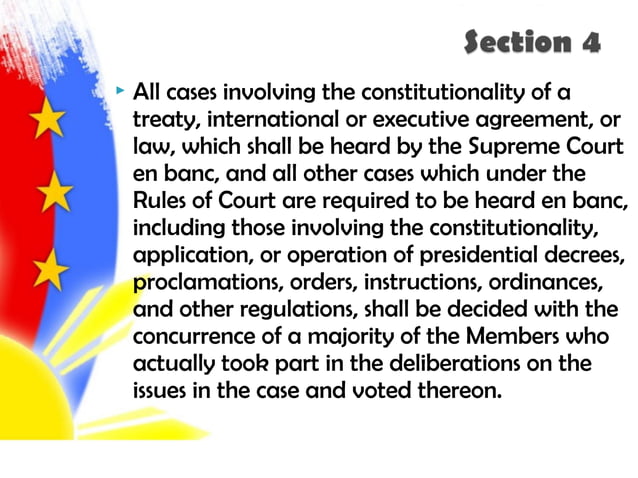 ARTICLE 8 JUDICIAL DEPARTMENT | PPT