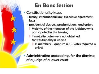 ARTICLE 8 JUDICIAL DEPARTMENT | PPT