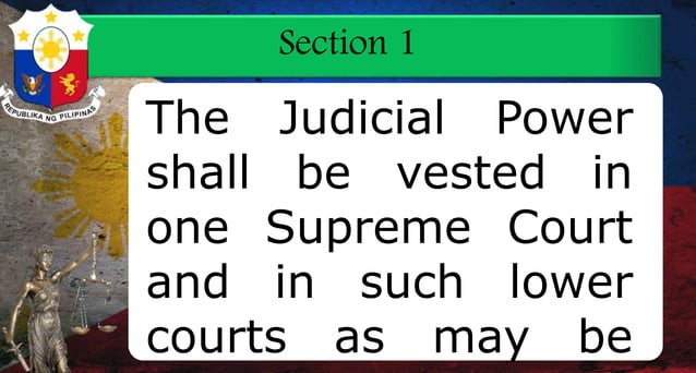 Judicial department | PPT