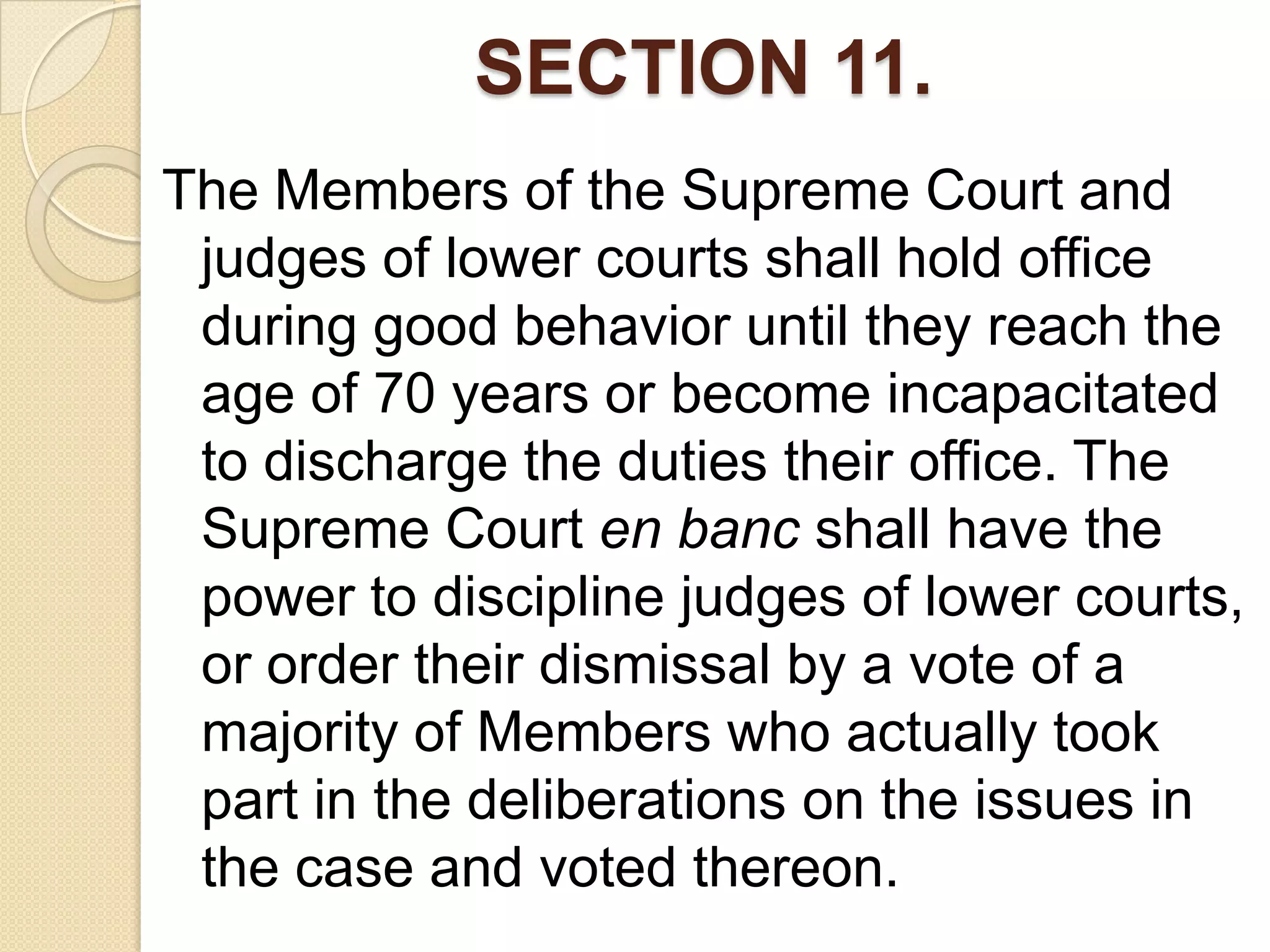 Judicial dept. | PPTX