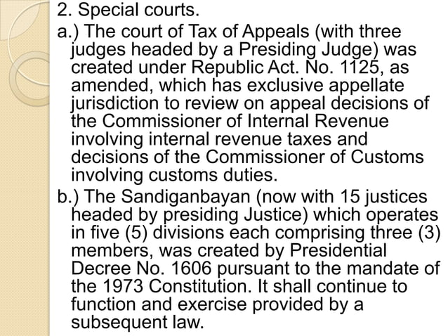 Judicial dept. | PPT