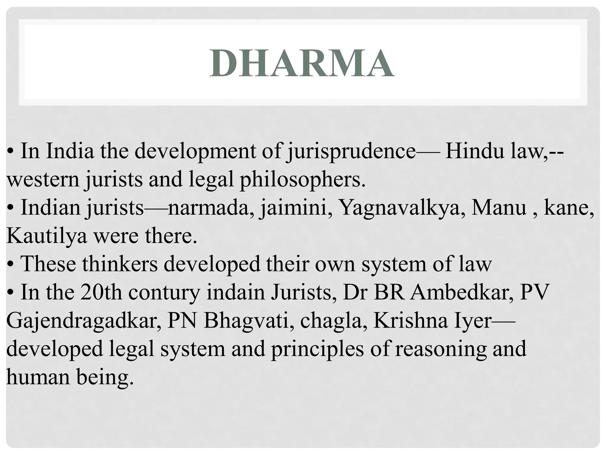 Dharma- Judicial Process | PDF